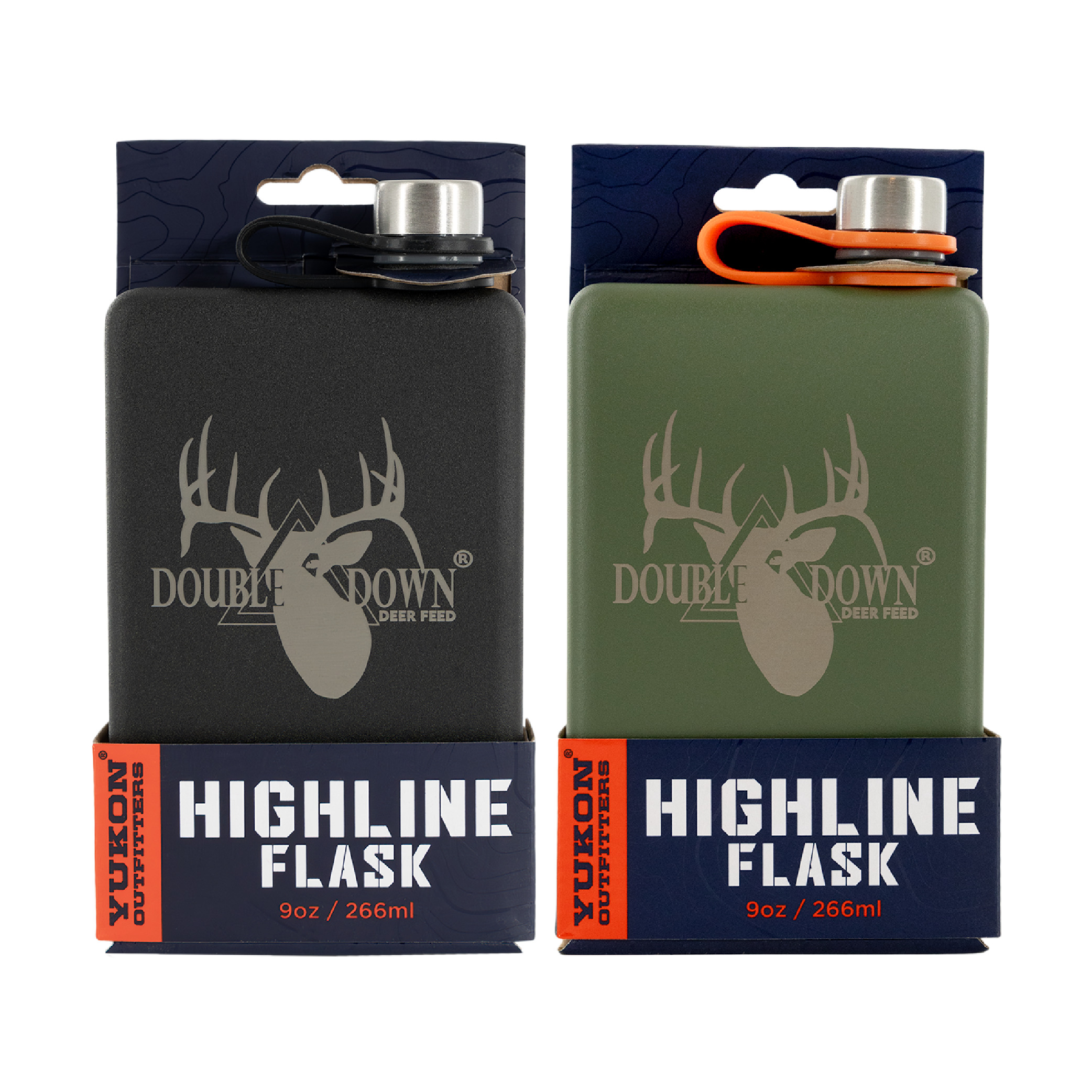 DOUBLE DOWN FLASK – Double Down Deer Feed