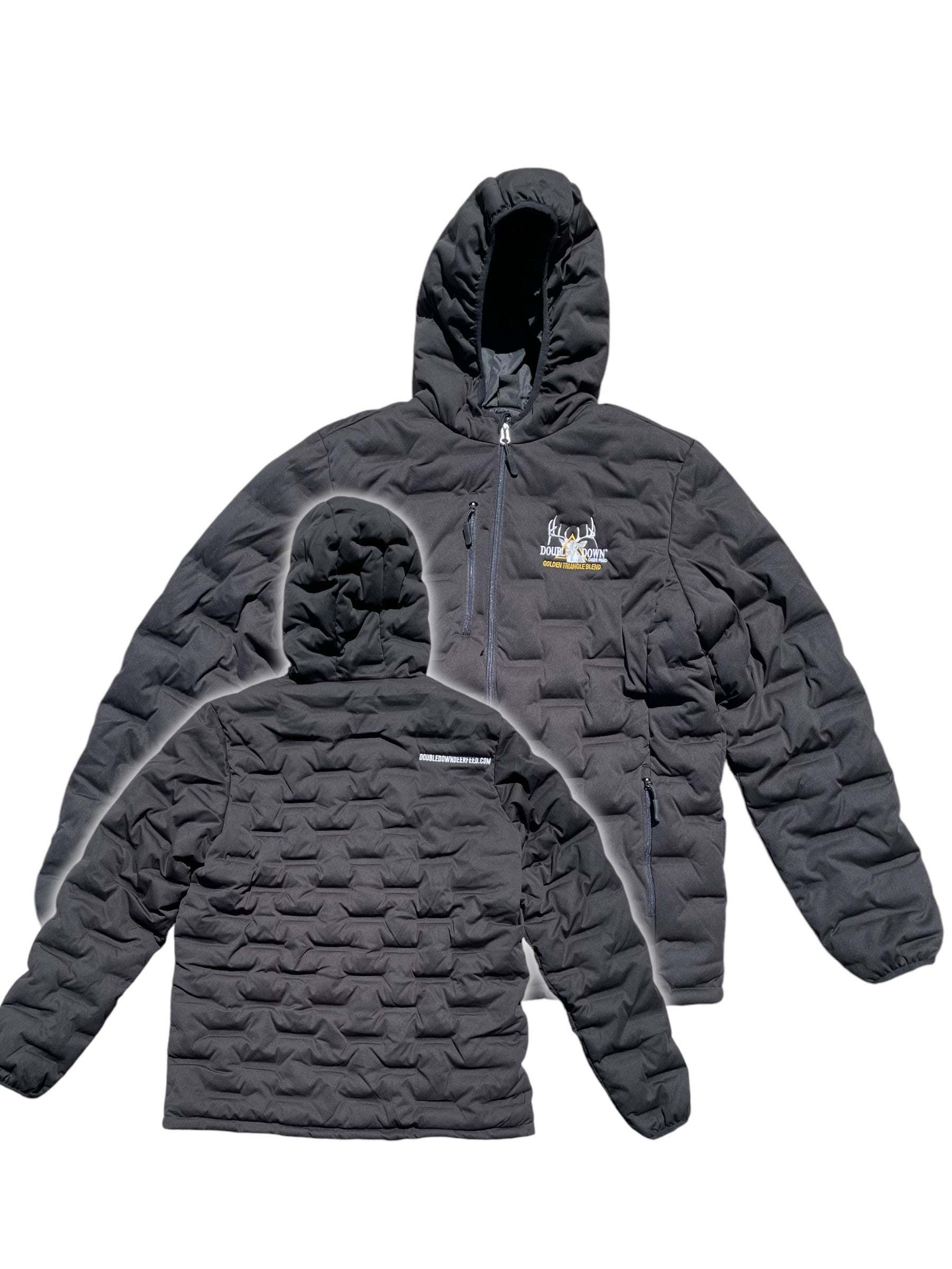 Cold Weather Double Down Puffer – Double Down Deer Feed