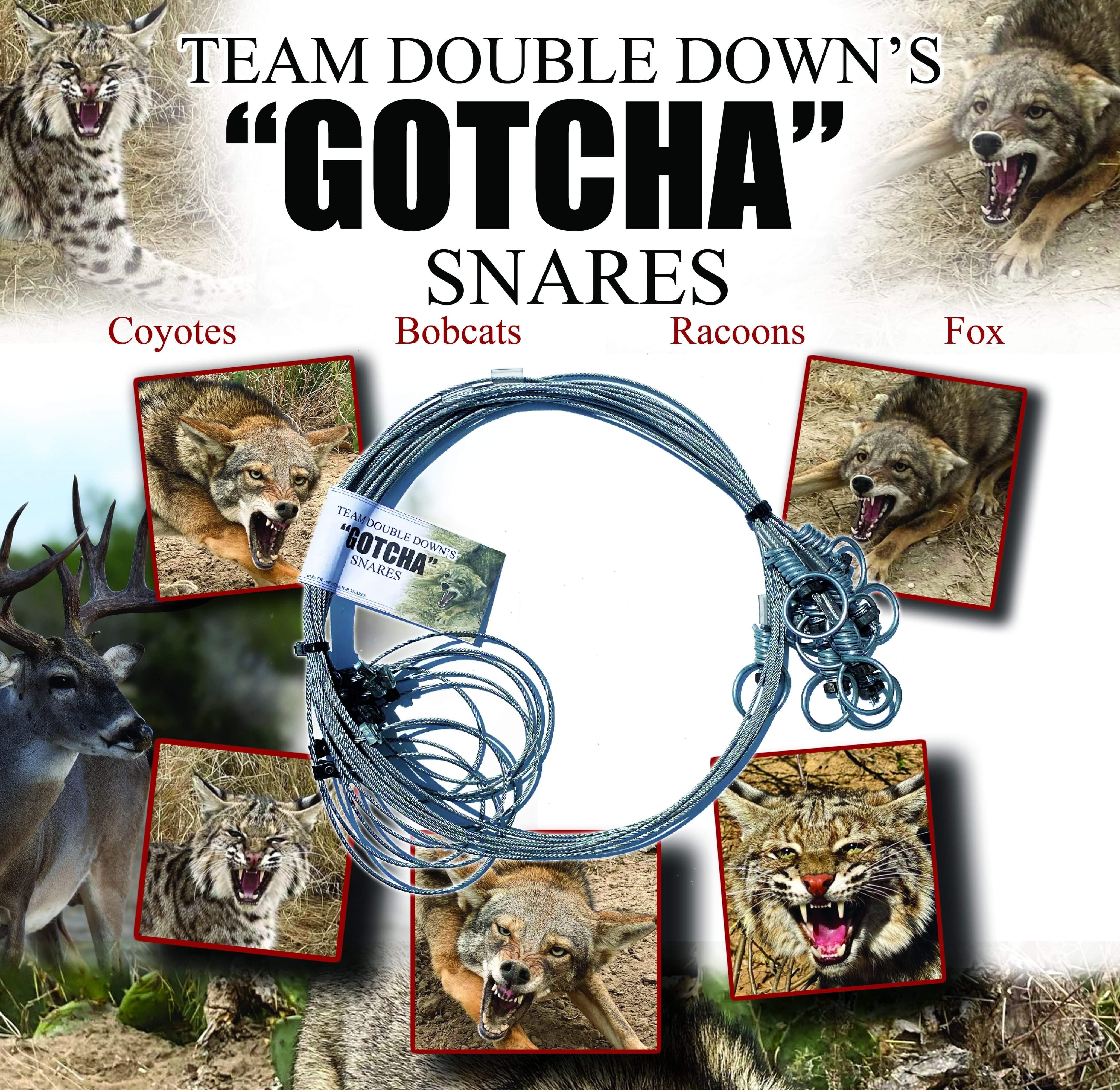"Gotcha" Snares – Double Down Deer Feed